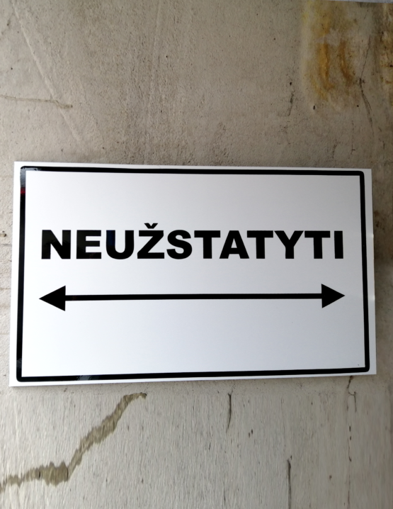 NEUŽSTATYTI | etonai.lt